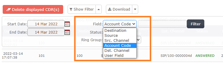 CDR در ایزابل